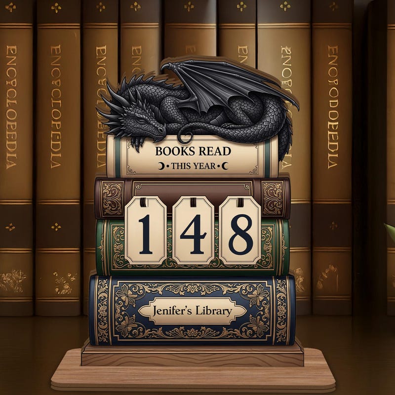 Dragon Booker Tracker - Etsy