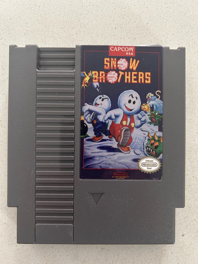 Snow Brothers (nintendo NES) Game - Etsy