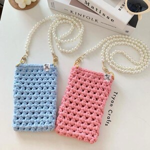 Crochet Bags, Crochet Phone, Crochet Case for Phone, Case for Phone ...