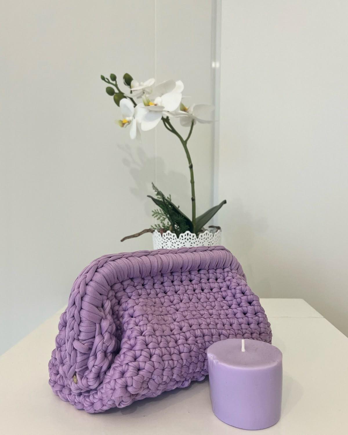 Crochet Makeup Bag/handmade/crochet Cloutch Toiletry/ Handmade Cosmetic ...