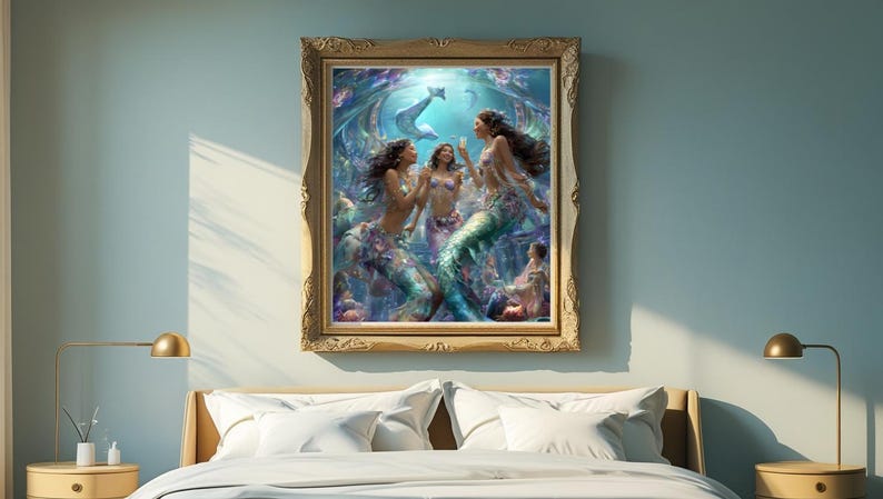 Sisters of the Sea – Diverse Mermaids in Futuristic Ocean Dome | 8K ...