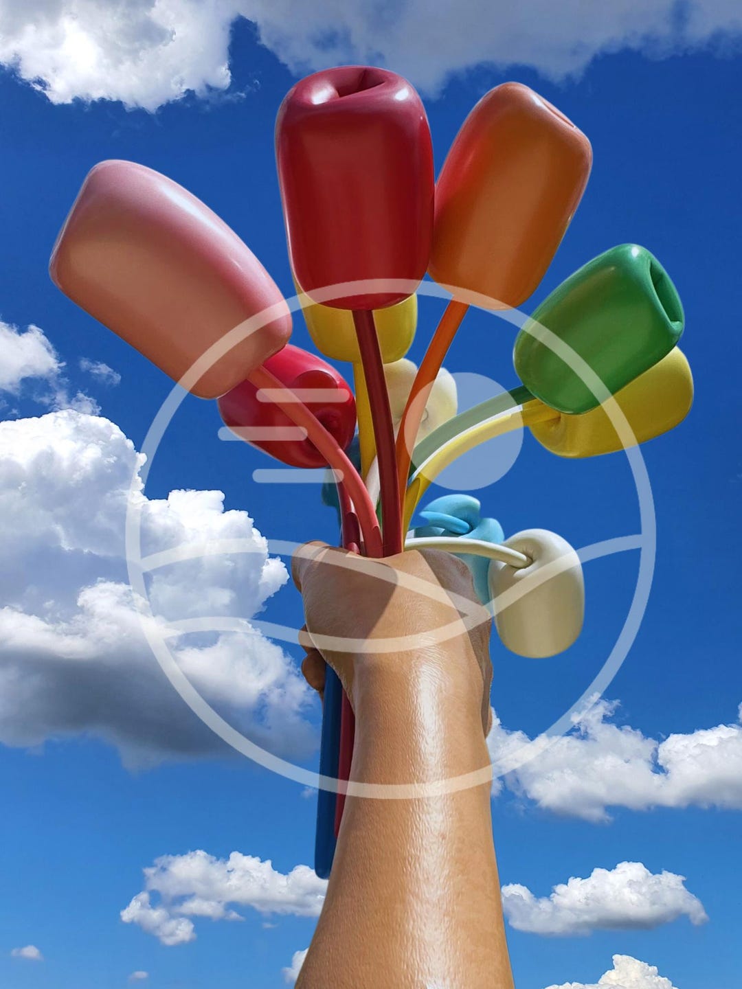 Bouquet of Tulips – Metal Sculpture in Paris - Etsy