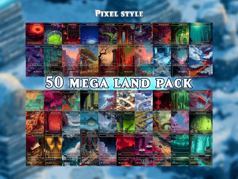 EDH Utility Land Set - 50 Card Bundles - Land Cards for Edh/cedh ...