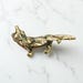 Brass Fox Figurine Collectors Handmade Vintage Animal Shelf Decoration ...
