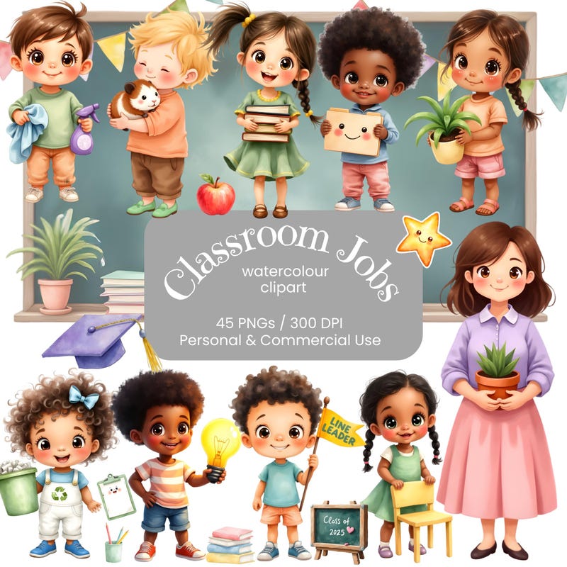 Classroom Jobs Chart - Etsy