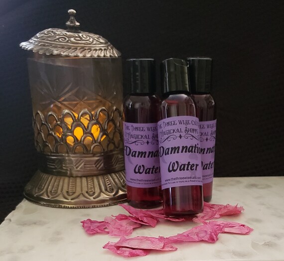 Damnation Spell & Ritual Water Send Evil Back Revenge - Etsy