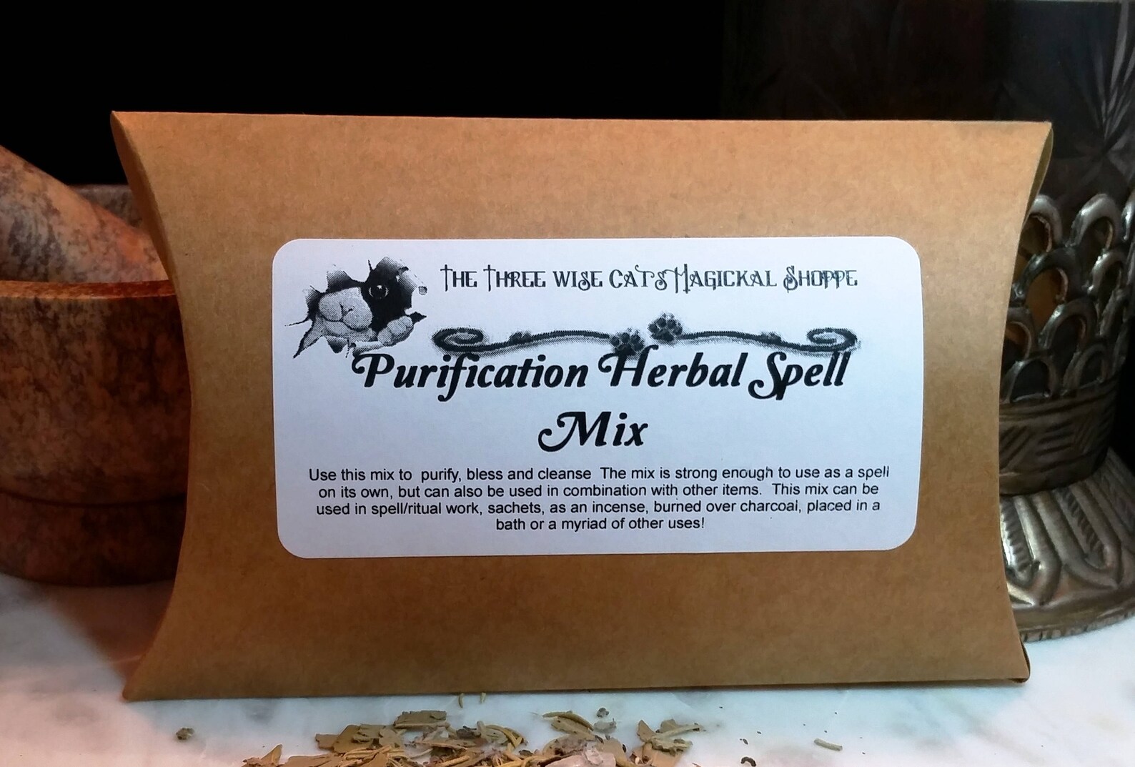 Purification Herbal Spell Mix Purify Bless and Cleanse - Etsy