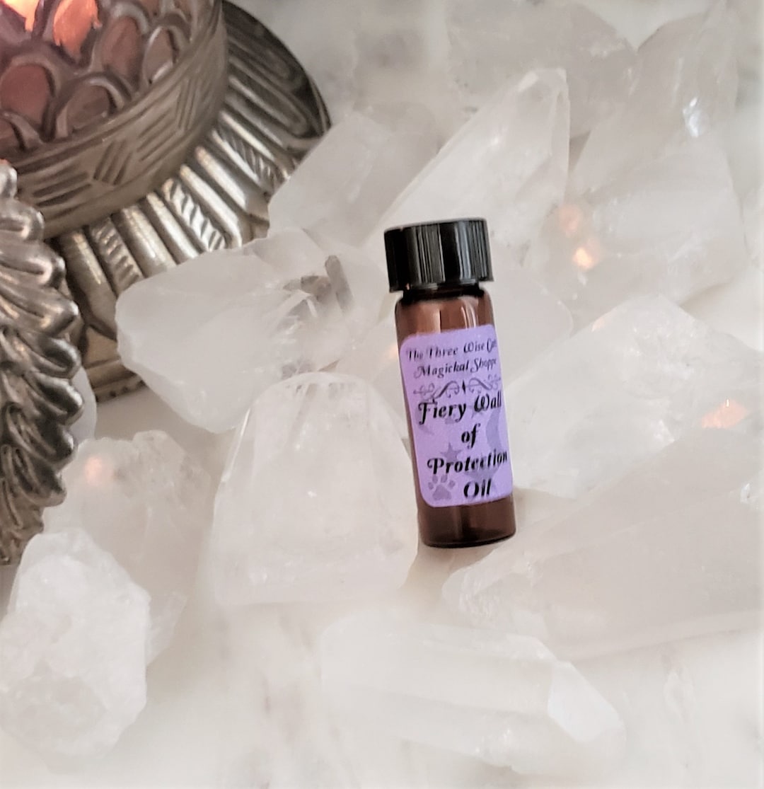 Fiery Wall of Protection Anointing Oil--potent Protection, Archangel ...