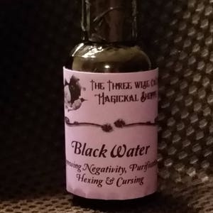 Black Water Spell & Ritual Water Hex Curse Forcefully | Etsy