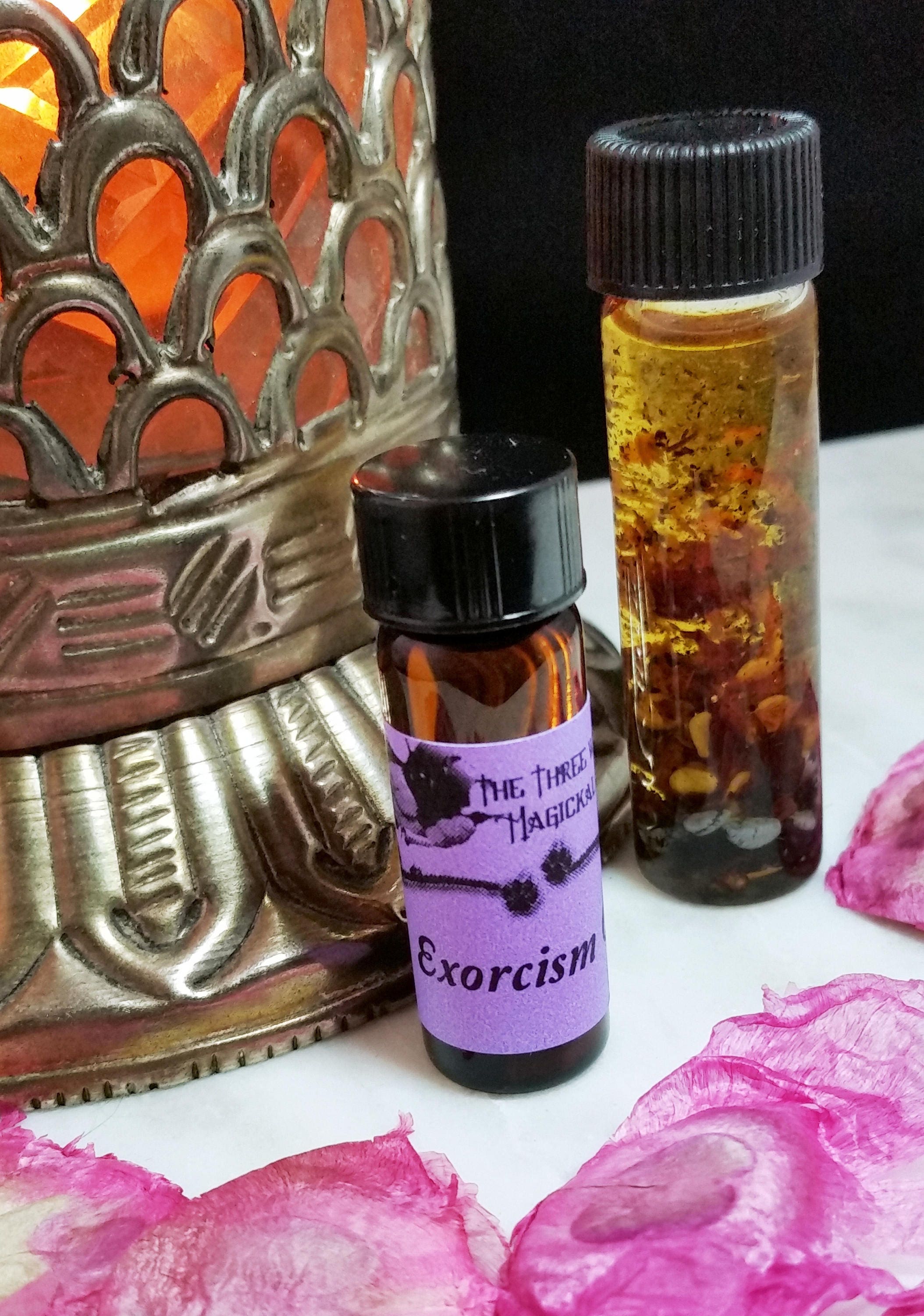 Exorcism Anointing Oil Spirit Banishment Banish Evil | Etsy