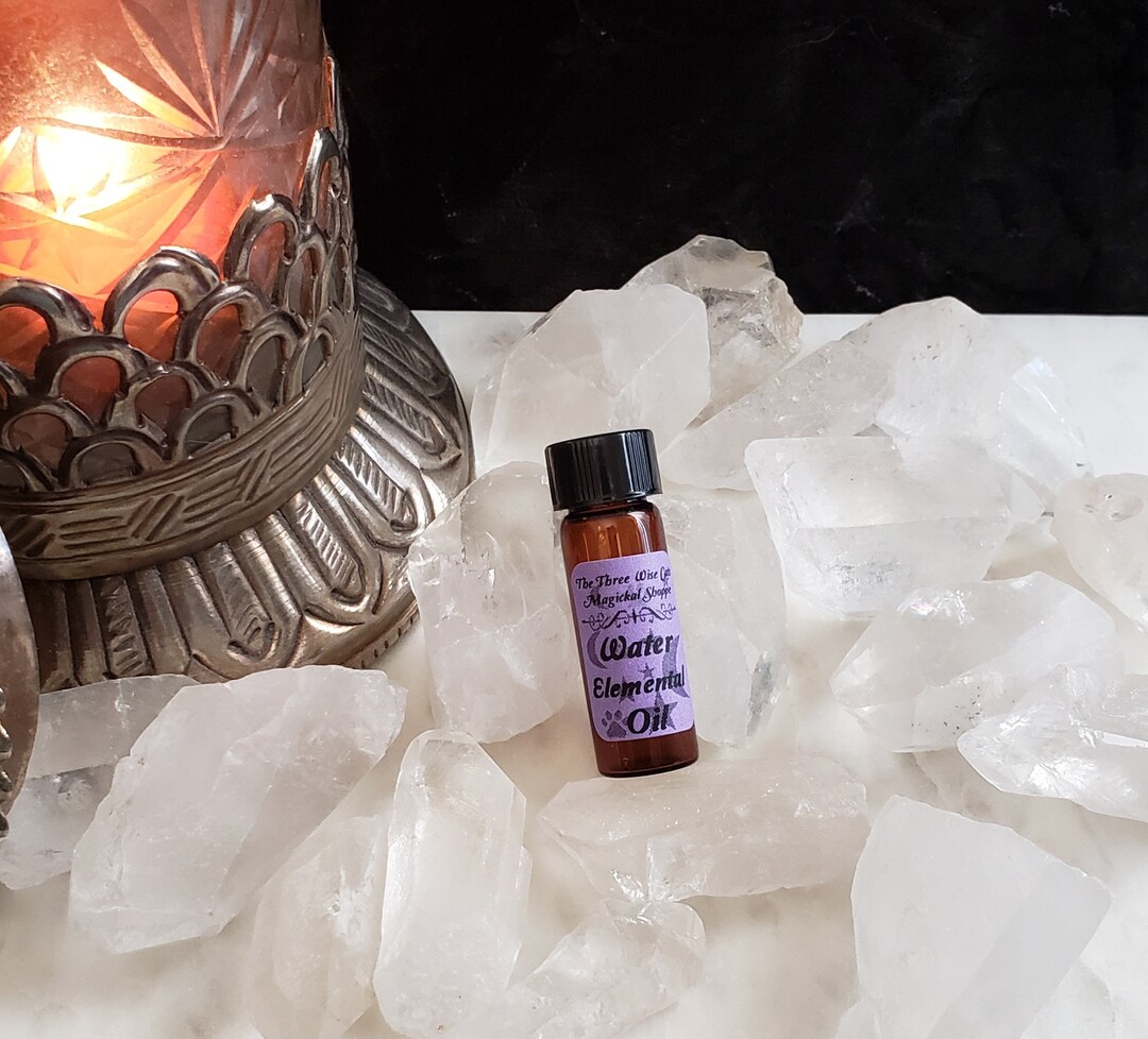 Water Elemental Anointing Oil - Emotion, Intuition, Element, Flow ...