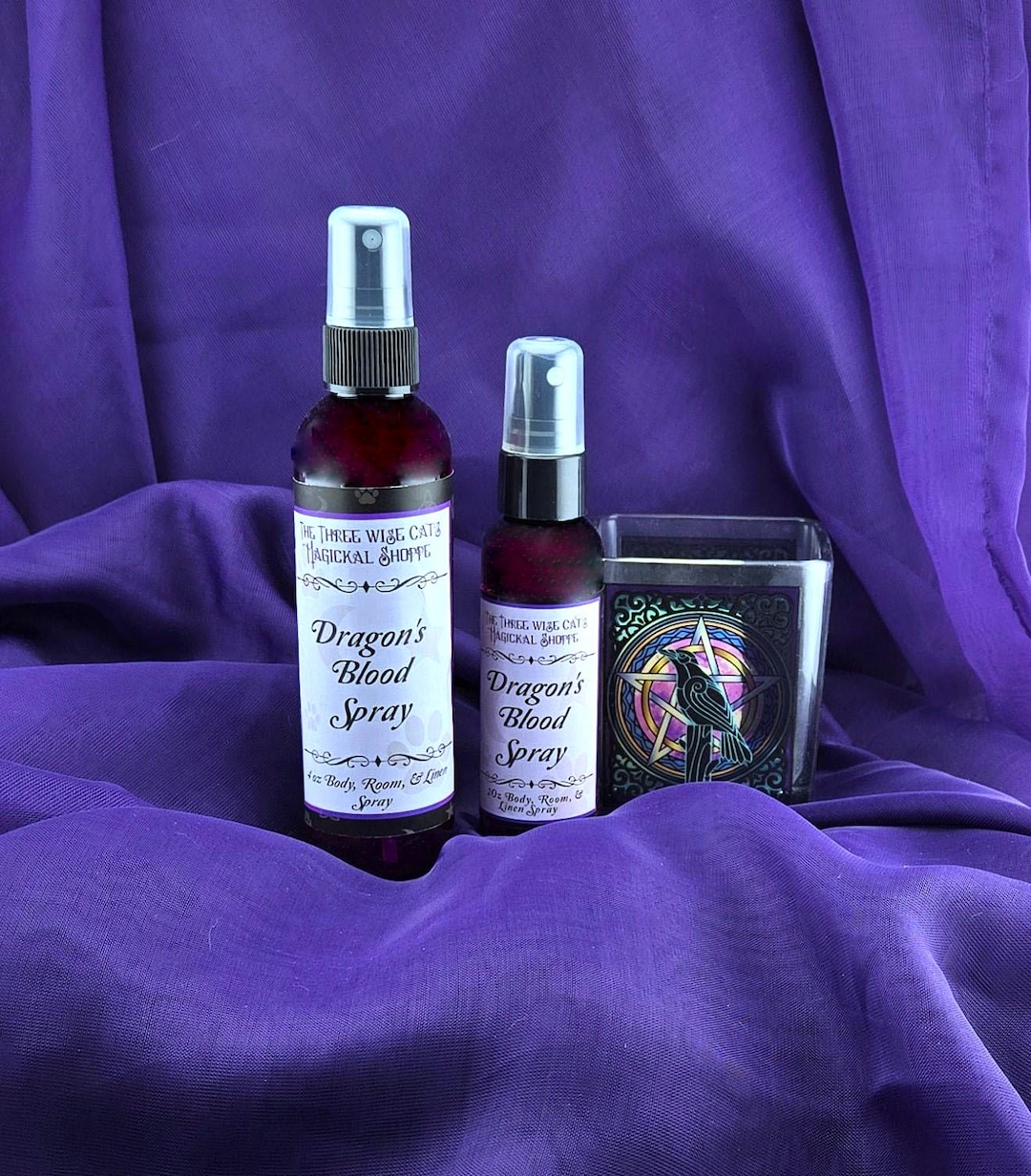 Dragon's Blood Spray--protection, Empowerment, Cleansing, Uncrossing ...