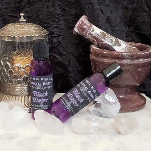 Black Water Spell & Ritual Water--hex Curse Forcefully Remove Negative ...