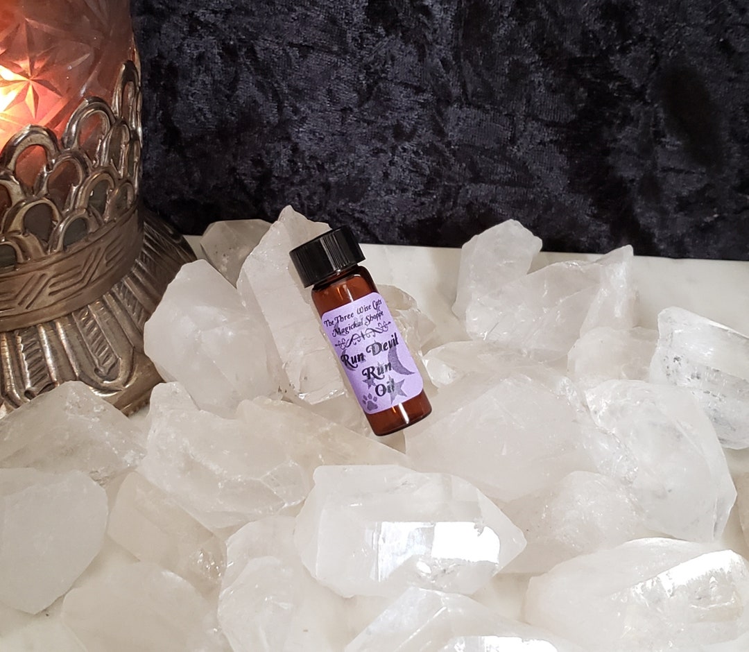 Run Devil Run Anointing Oil - Drive Away Evil, Remove Negative ...