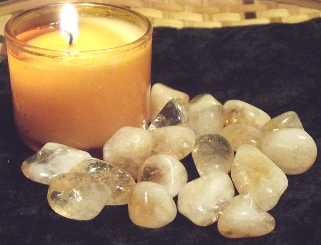 Citrine Gemstone Merchant's Stone, Artist's Stone - Etsy