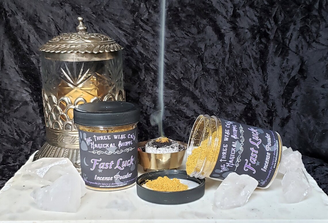 Fast Luck Incense Powder-alter Your Luck Quickly Bring Money - Etsy
