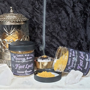 Fast Luck Incense Powder-alter Your Luck Quickly Bring Money Business ...