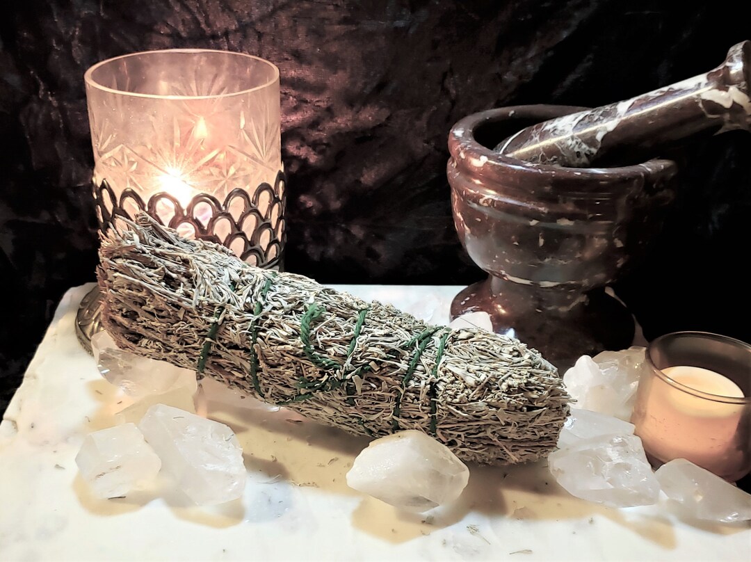 Sage and Sweetgrass Smudge Bundle--home Blessing and Cleansing ...