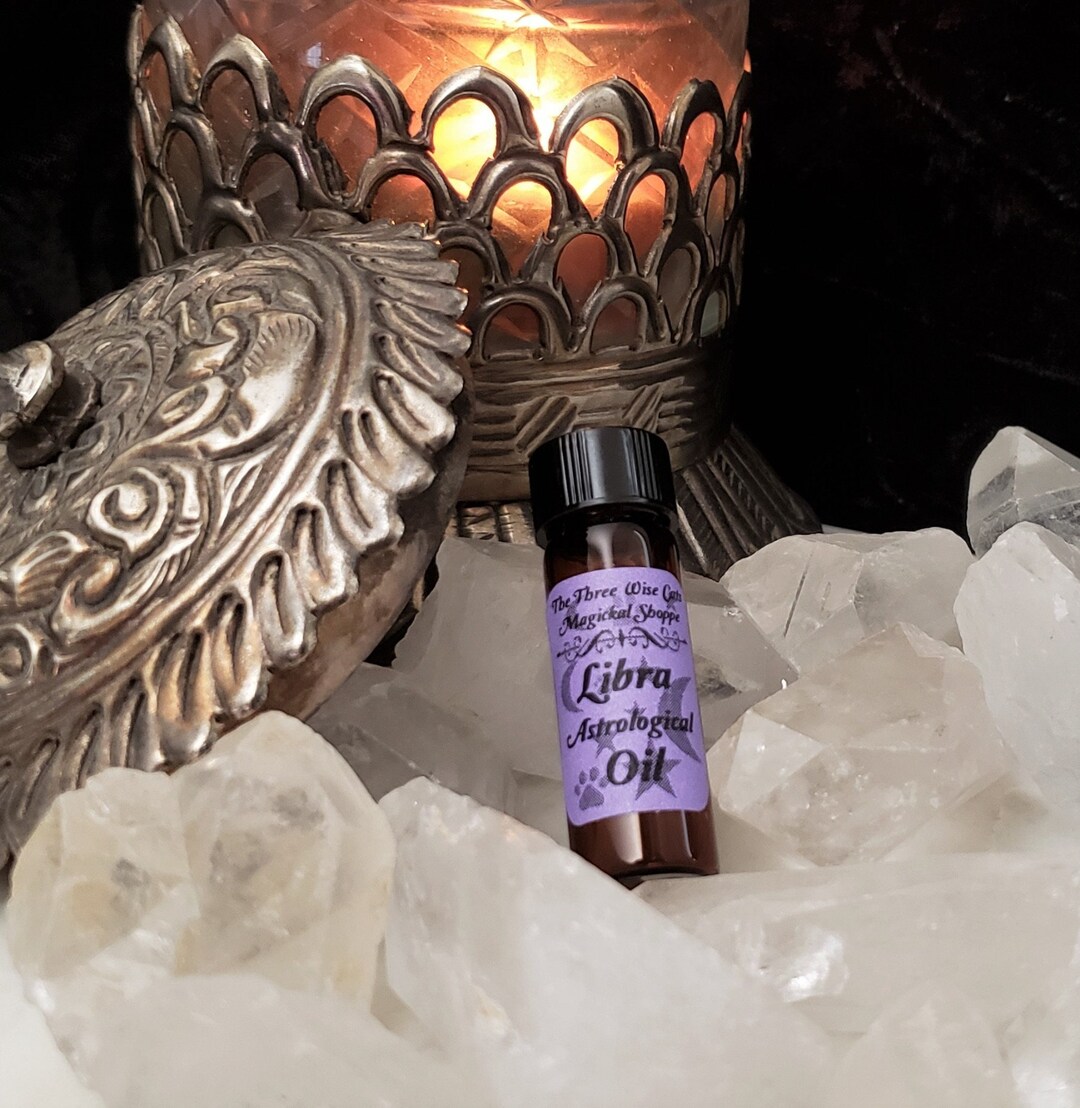 Libra Astrological Anointing Oil--zodiac Overcoming Obstacles Fairness ...