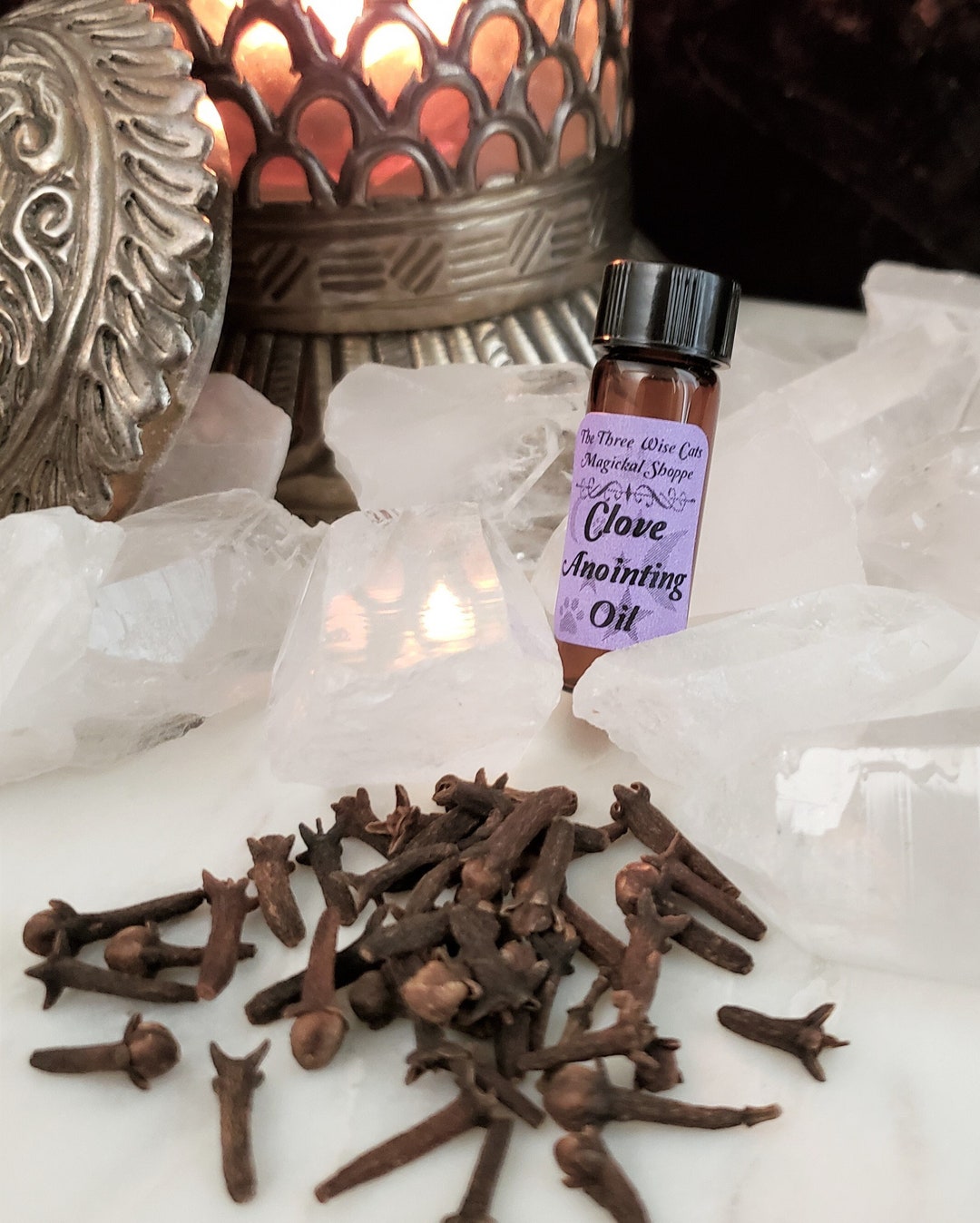 Clove Anointing Oil--wisdom, Wealth, Purification, Banishing, Healing ...
