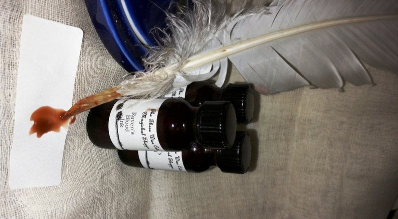 Raven's Blood Ink Healing Transformation Spell | Etsy