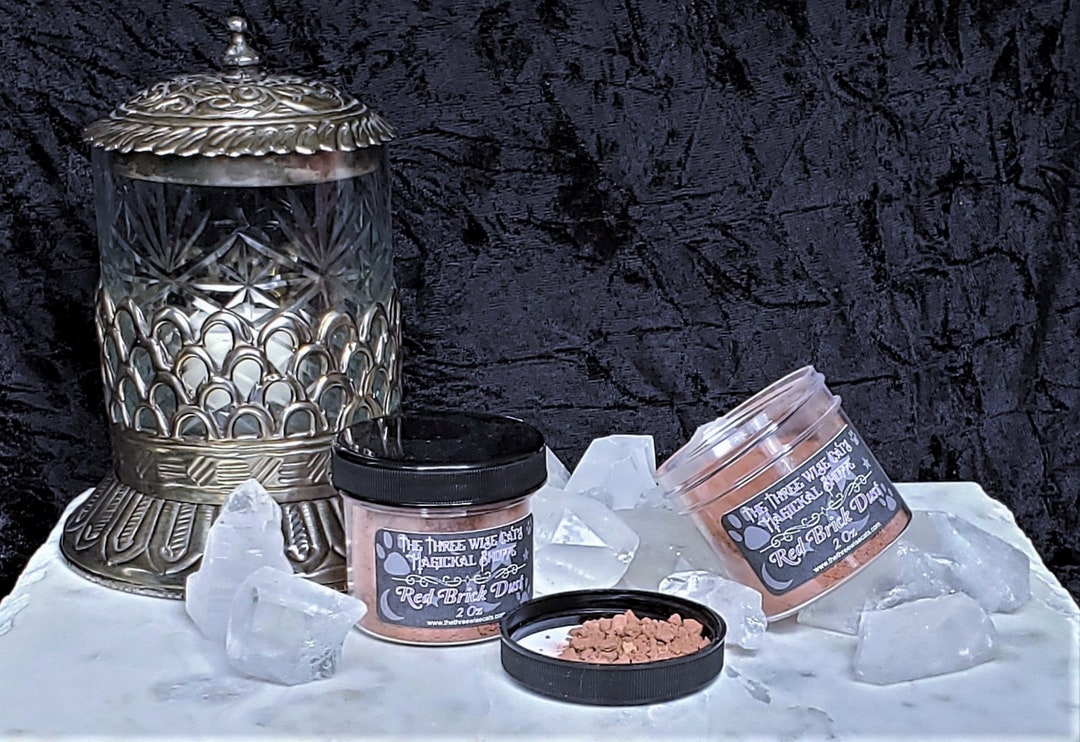 Red Brick Dust--reddening Brick Dust Red Dust--protection Keep Harm or ...