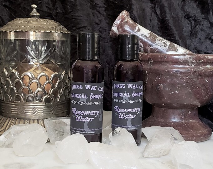 Rosemary Water Spell and Ritual Water Cleansing, Healing, Love ...