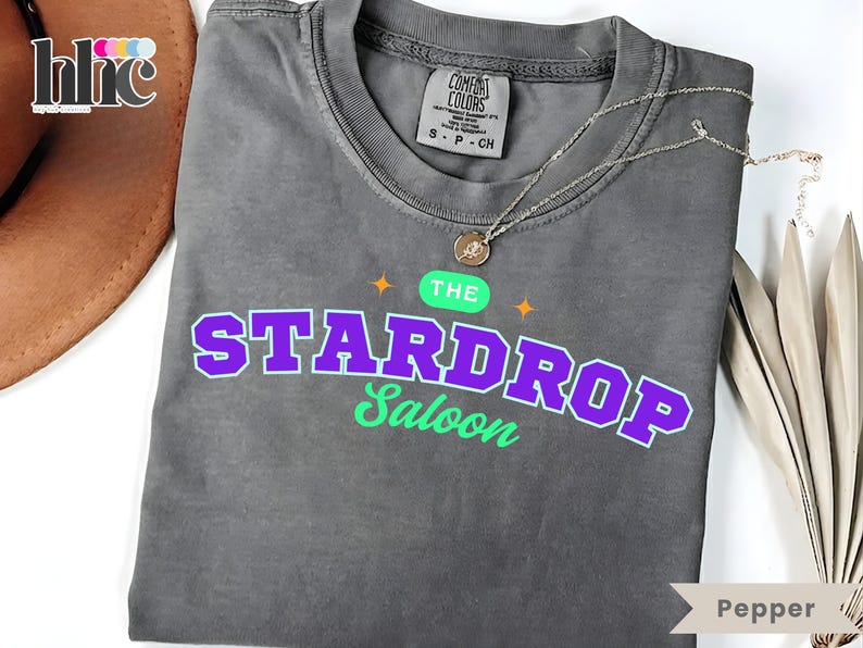 Stardrop Saloon Shirt, Stardew Valley Tshirt, Pixel Art Gamer Gift ...