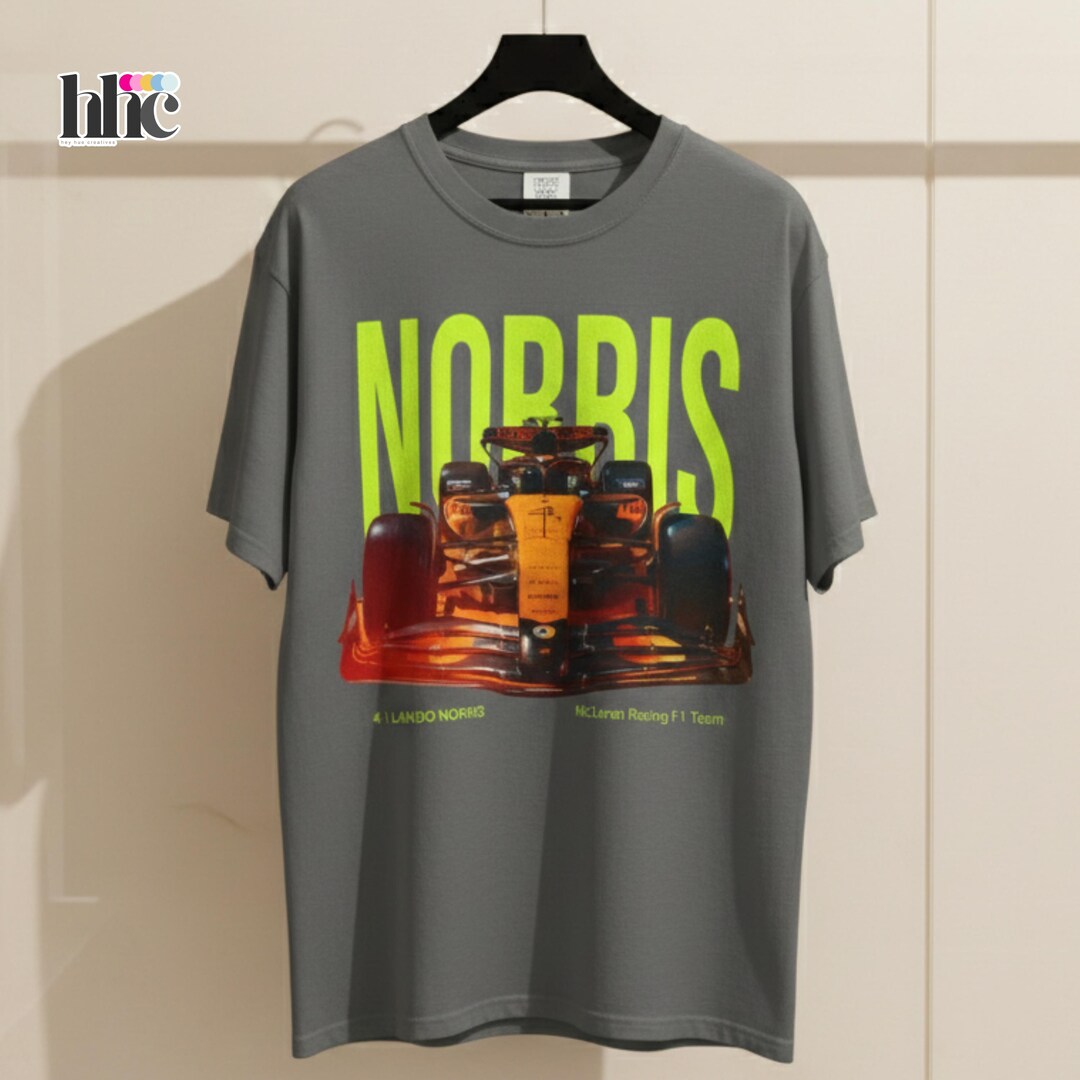 Lando Norris F1 Apparel, Mclaren Formula 1 Shirt, Racing Fan Gift ...
