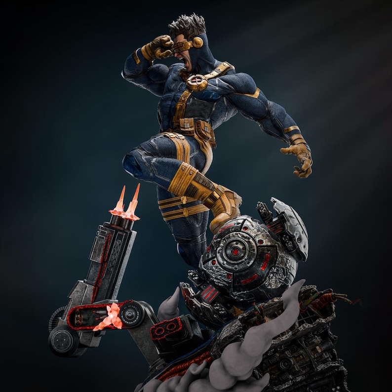 Cyclops STL 3D Print Model | 1:6 Scale (fullsize + Bust) - Etsy
