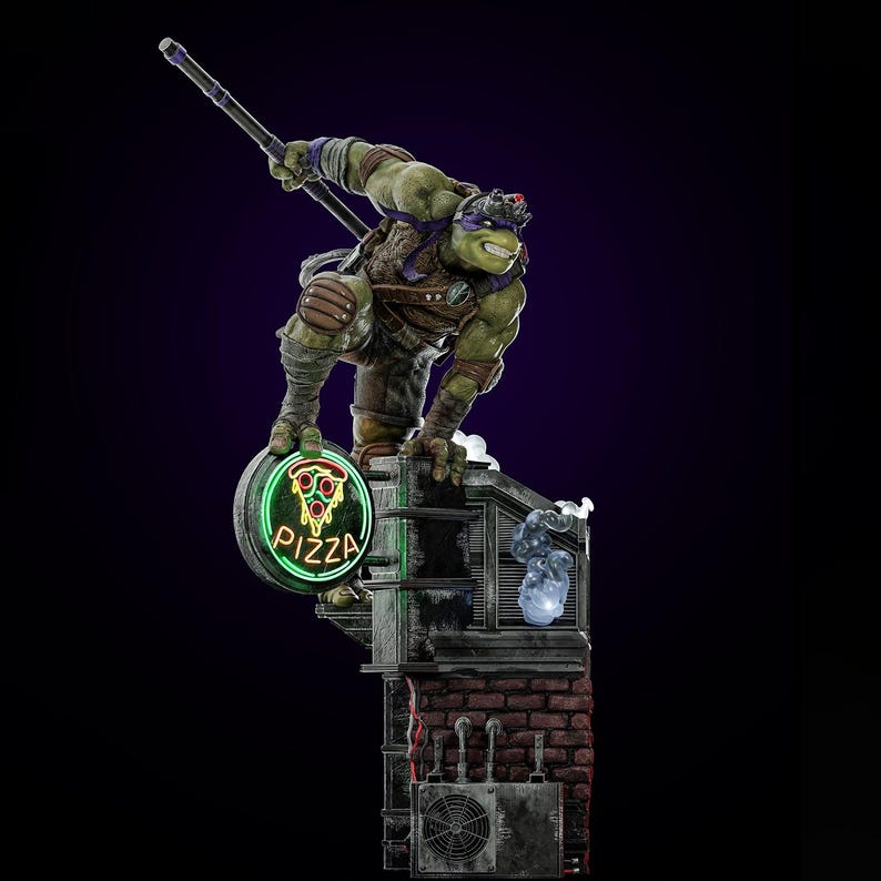 Donatello STL 3D Print Model | 1:6 Scale - Etsy