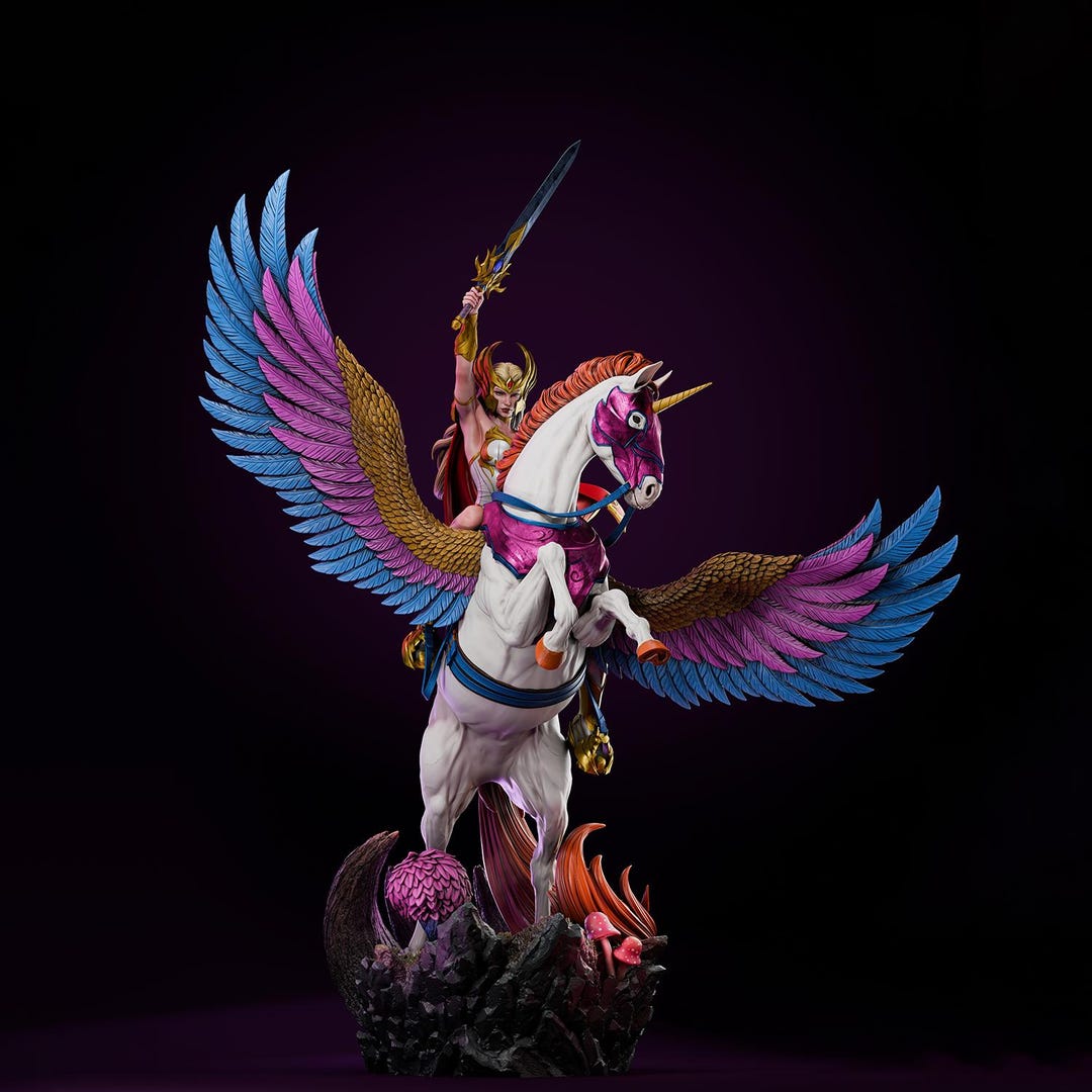 Shera STL 3D Print Model | 1:6 Scales (fullsize + Bust) - Etsy