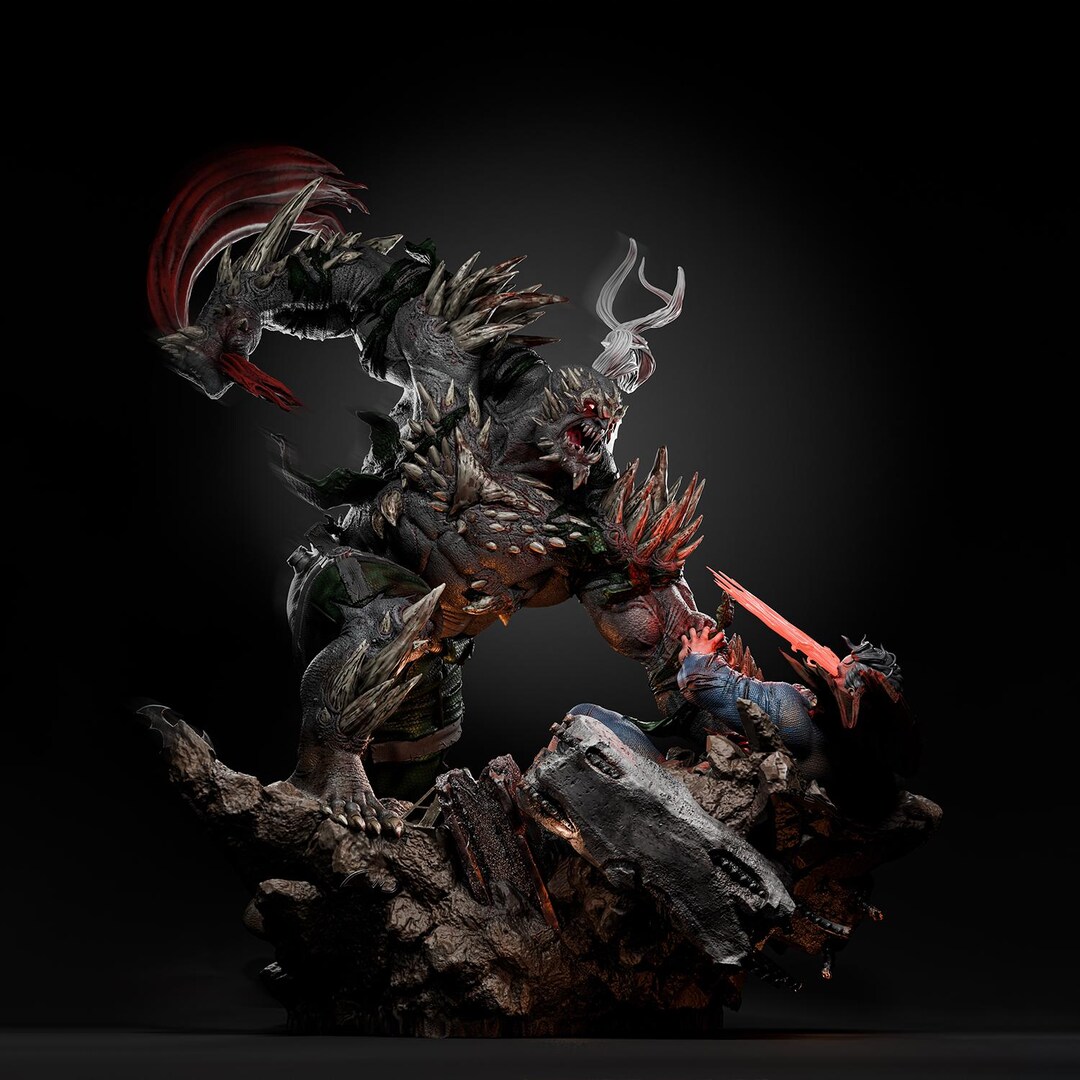 Doomsday STL 3D Print Model | 1:6 Scale (fullsize + Bust) - Etsy