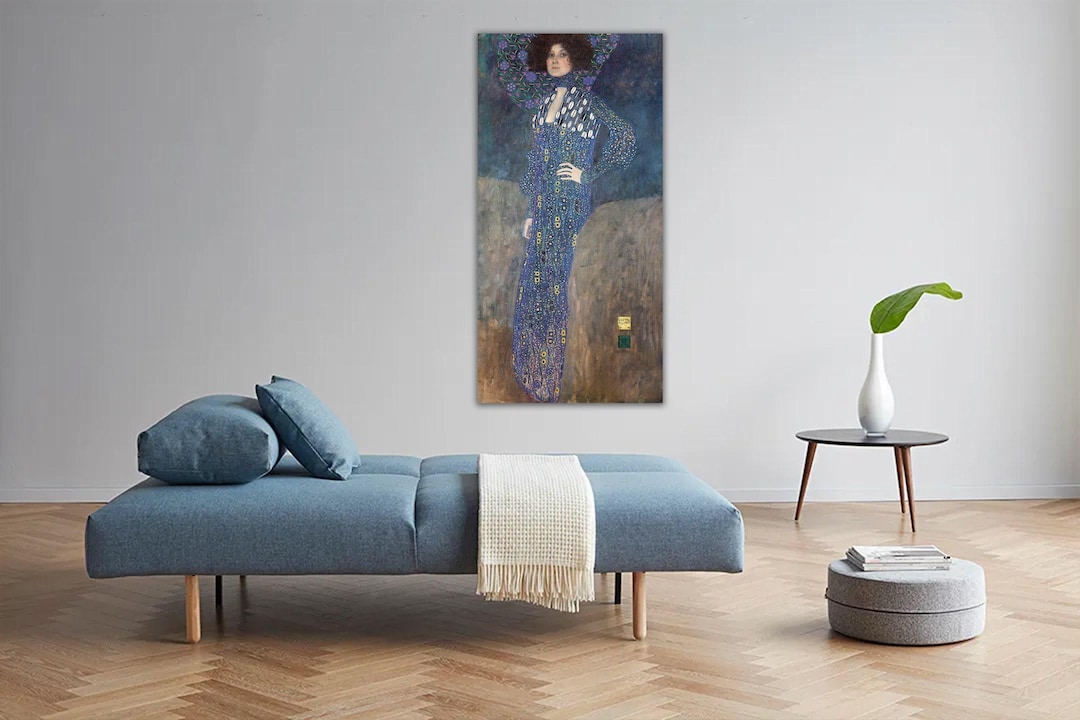 Portrait of Emilie Floge by Gustav Klimt, Portrait of Emilie Flöge ...