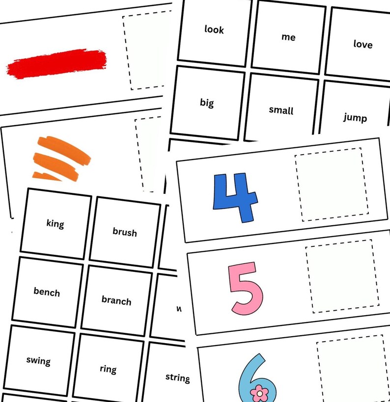 100+ Sight Word & Phonics Task Cards | Kindergarten Literacy | Colors ...