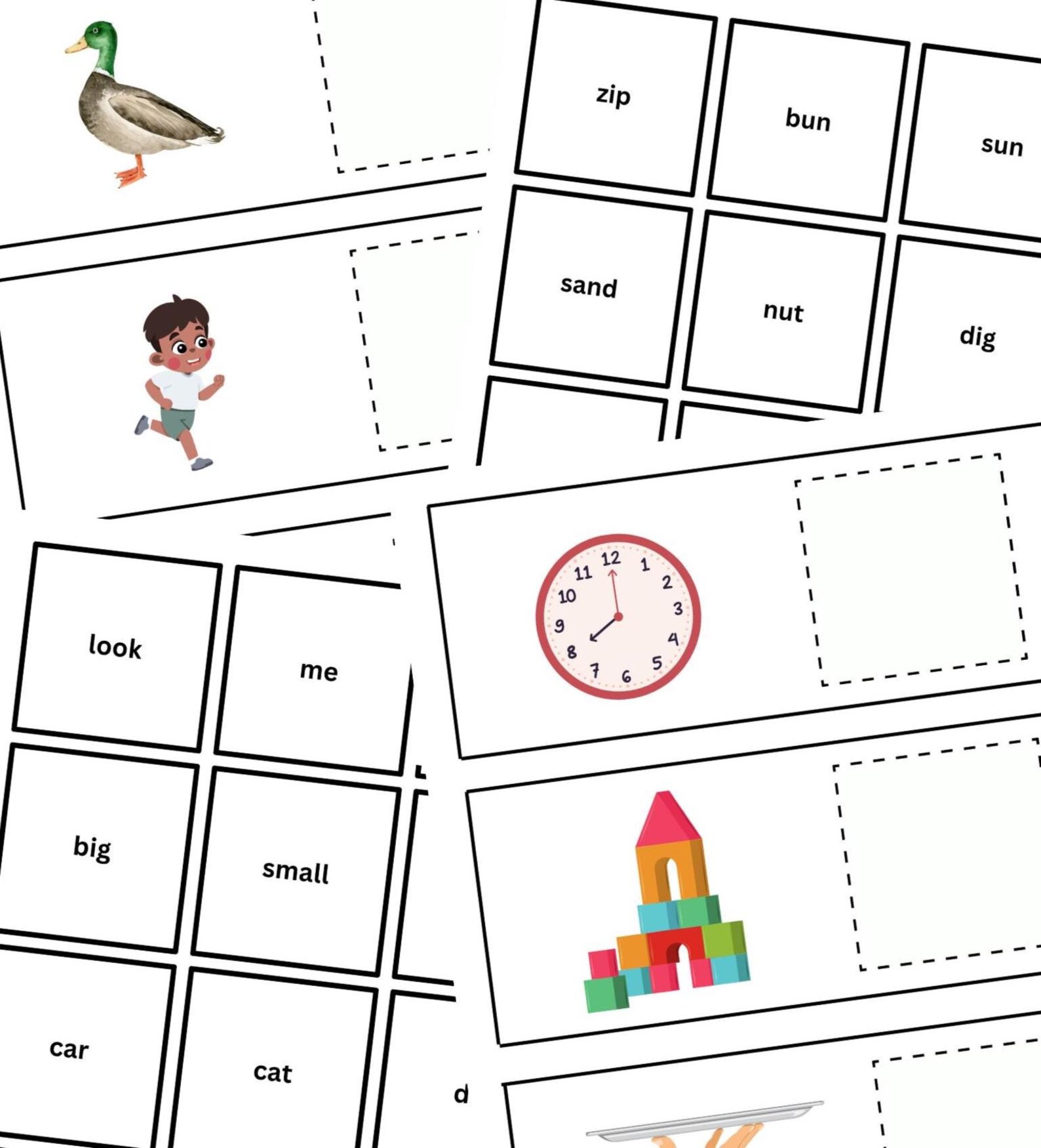 100+ Sight Word & Phonics Task Cards | Kindergarten Literacy | Colors ...