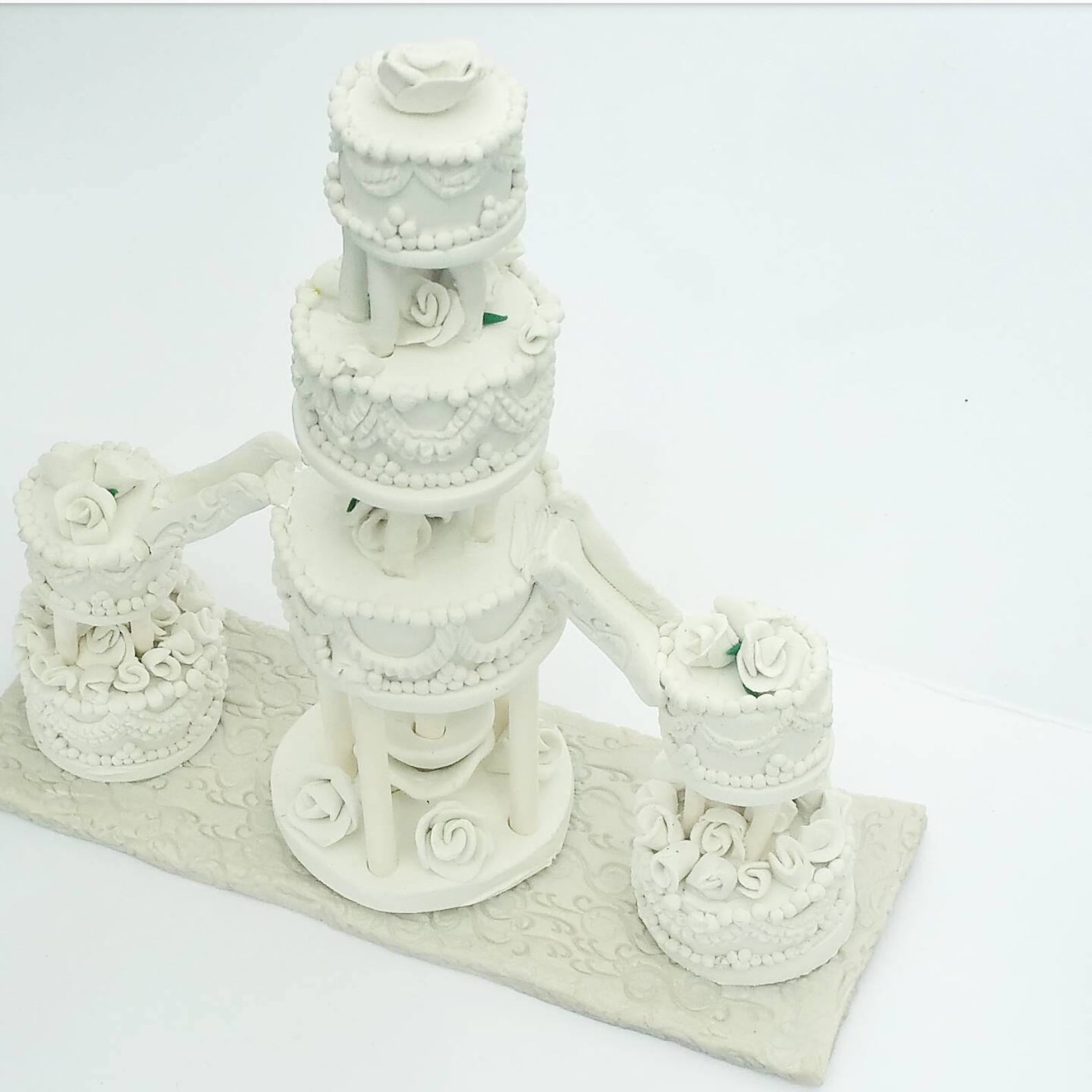 Bridge Cake Replica Wedding Cake Ornament, Wedding Cake Replica ...
