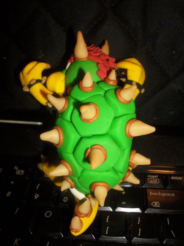 Bowser Cake Topper Personalized Custom Handmade Keepsakefor Nintendo ...