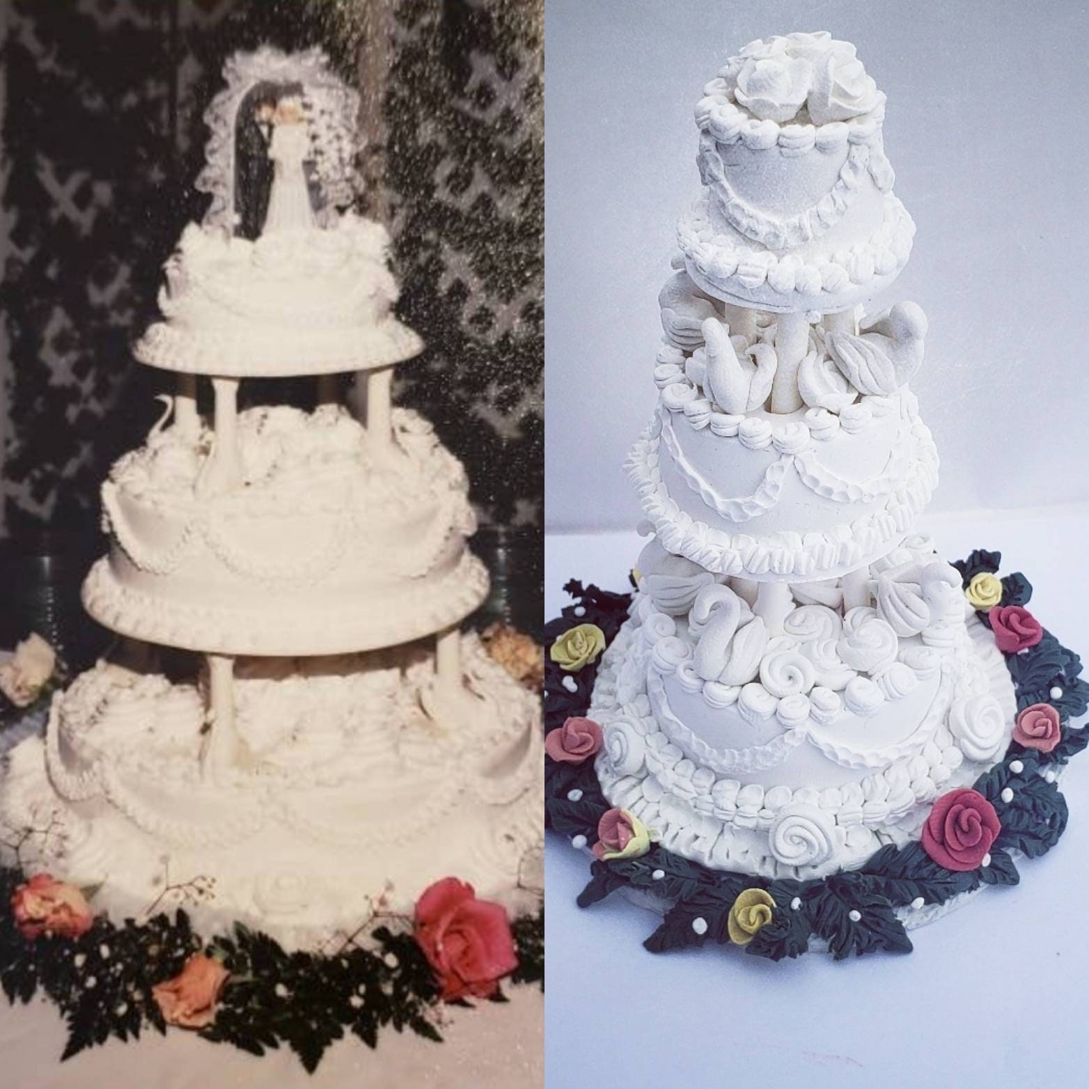 Bridge Cake Replica Wedding Cake Ornament Wedding Cake | Etsy