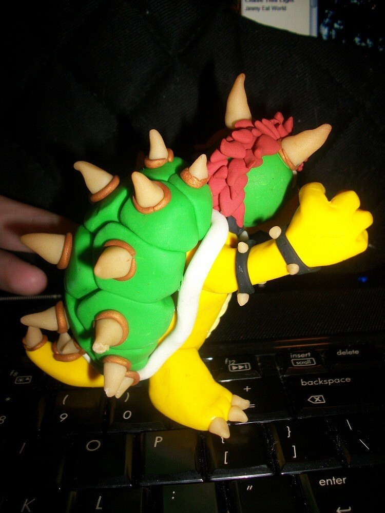 Bowser Cake Topper Personalized Custom Handmade Keepsakefor Nintendo ...