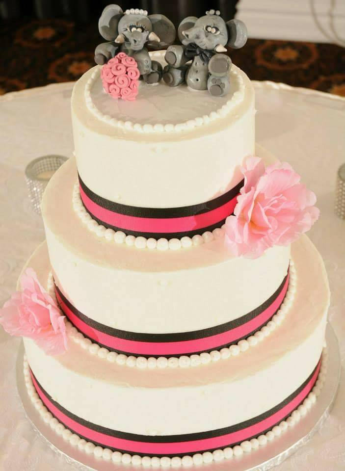 Elephant Wedding Cake Topper