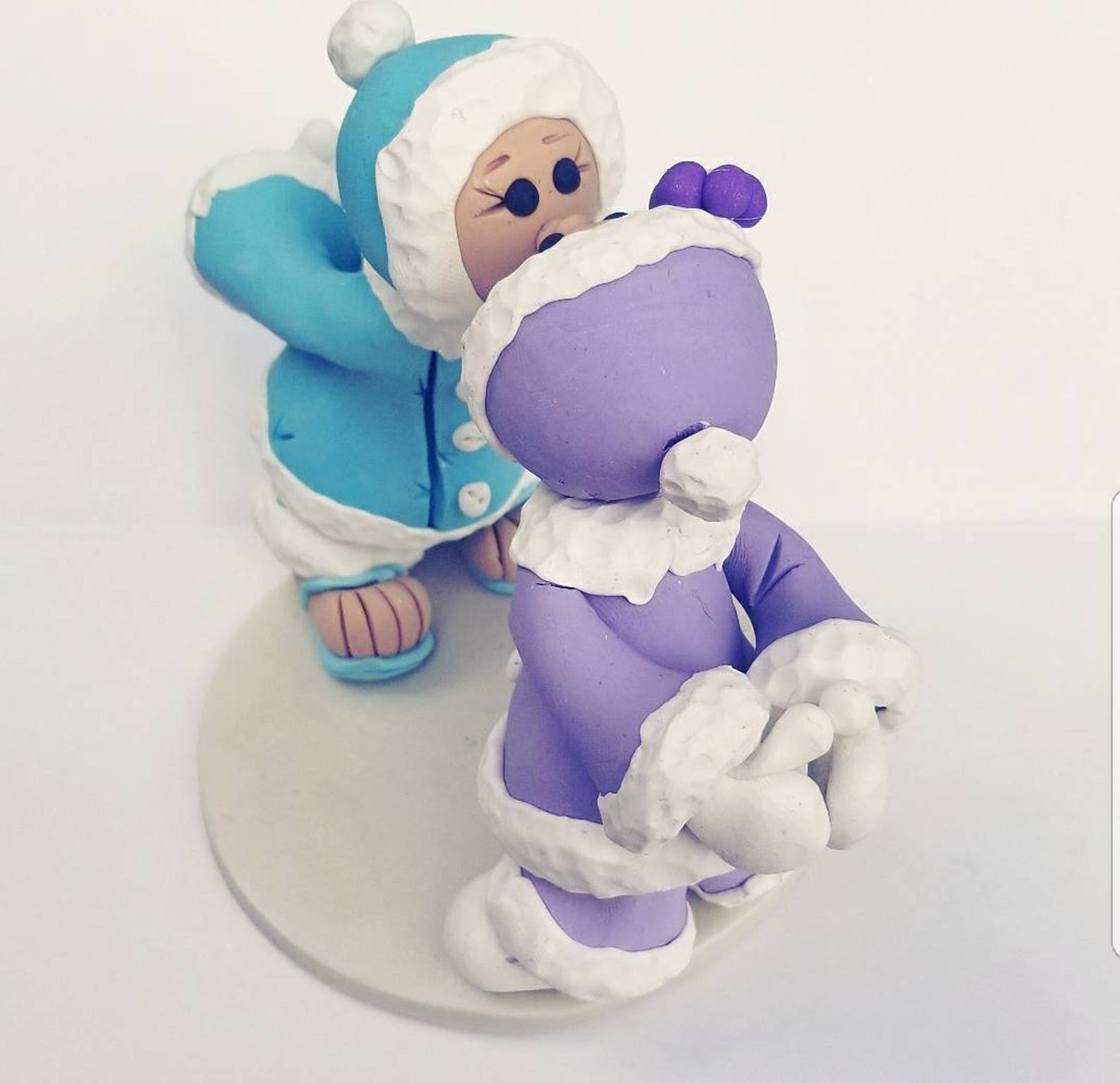 Eskimo Wedding Cake, Eskimo Cake Topper, Eskimo Kisses Cake, Eskimo ...