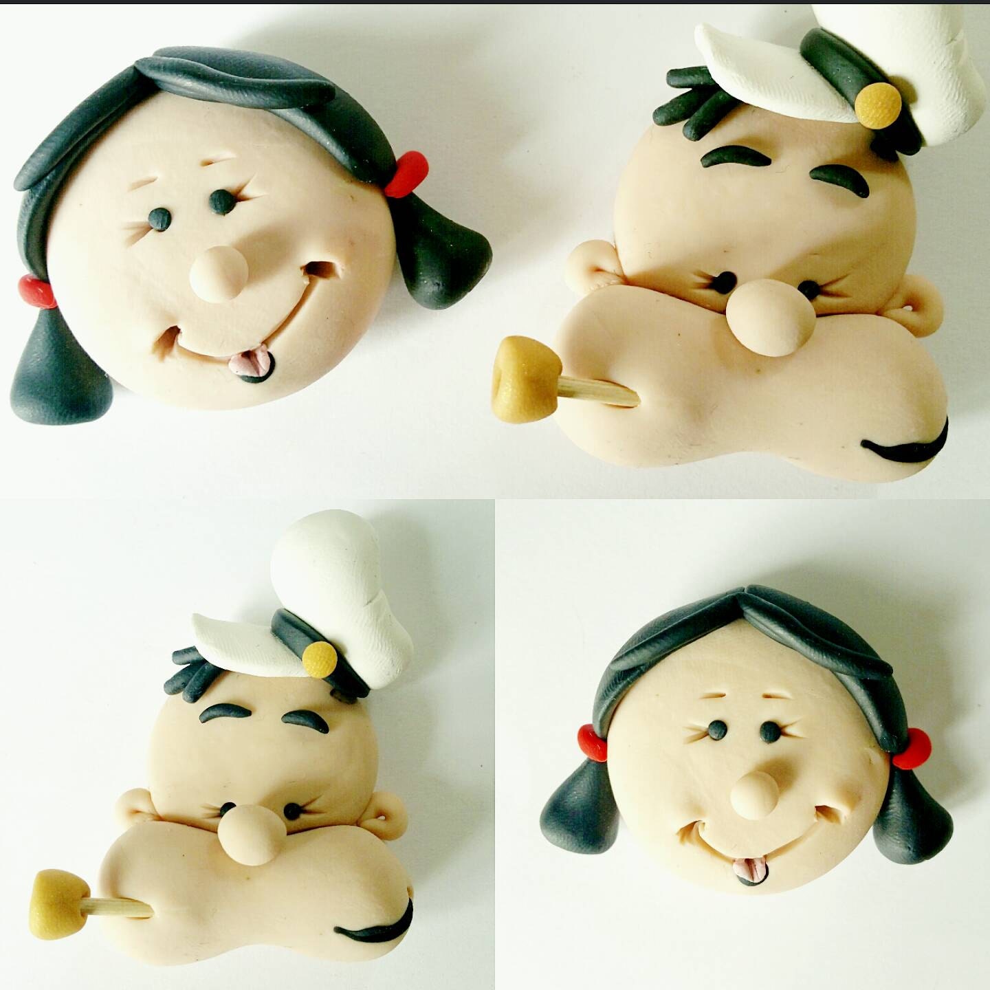 Popeye Christmas Ornament and Olive Oil or Magnets or Mini - Etsy