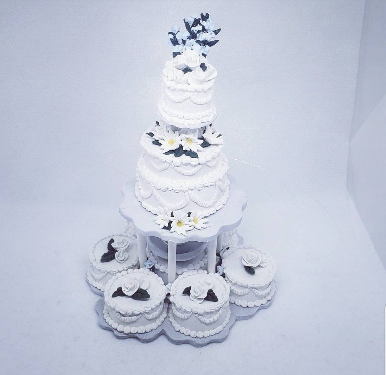 Bridge Cake Replica Wedding Cake Ornament, Wedding Cake Replica ...