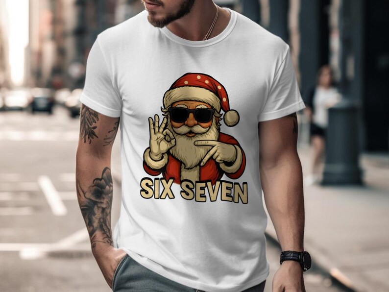 Gen Alpha Santa Meme Christmas PNG - Etsy