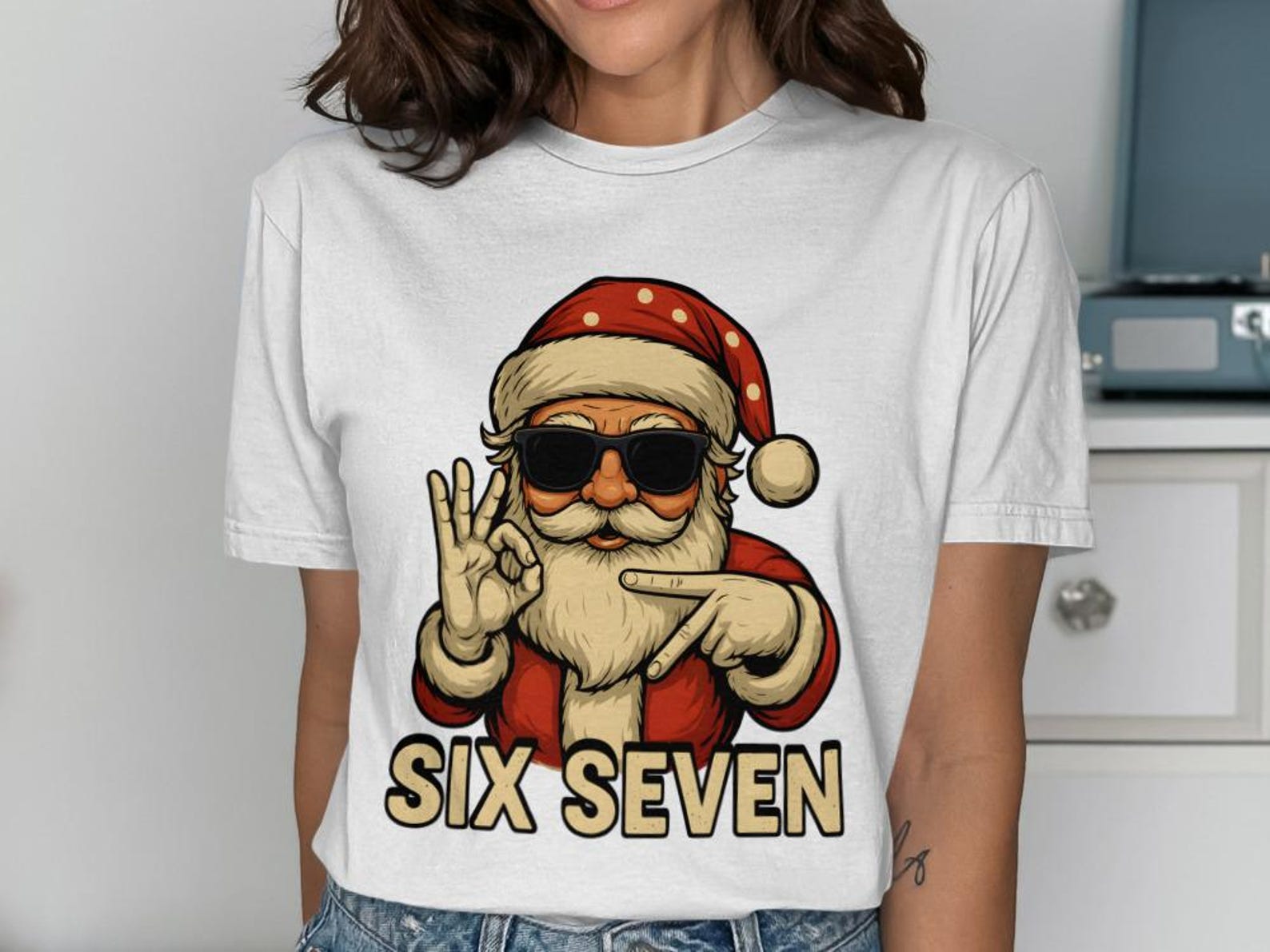 Gen Alpha Santa Meme Christmas PNG - Etsy