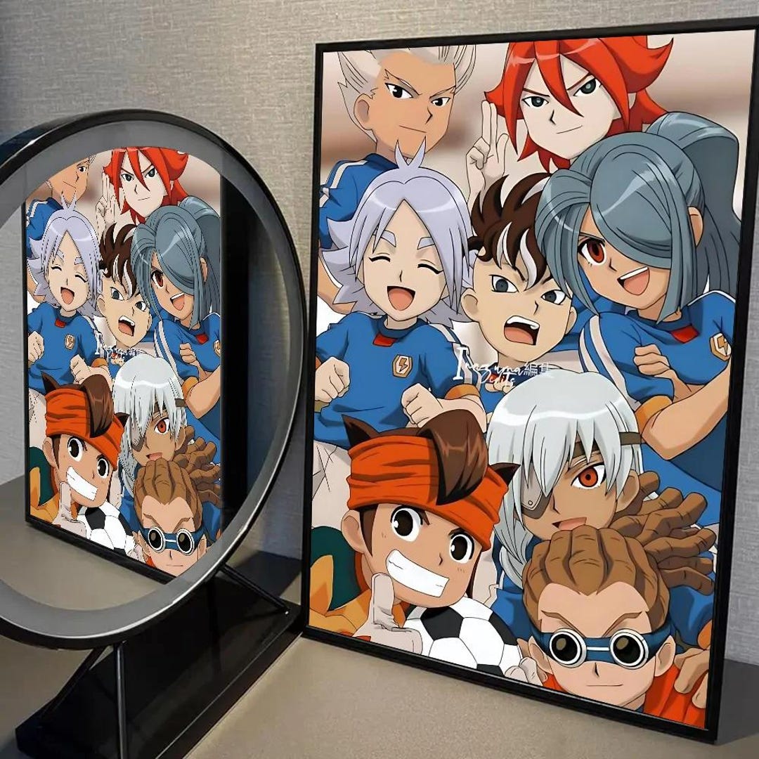 Anime Wall Decor – Inazuma Eleven Sticker Poster - Etsy