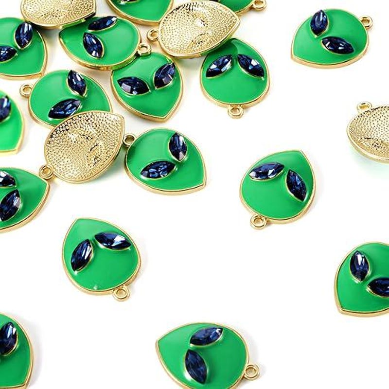 Alien Charm - Etsy