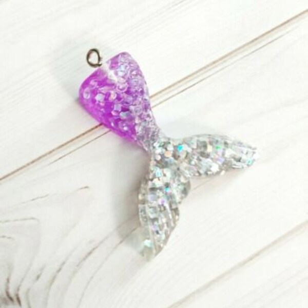 Mermaid Tail Pendant - Etsy