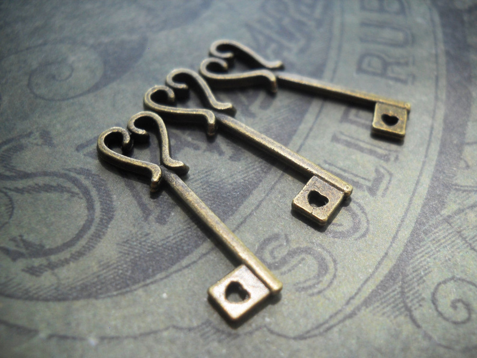 Heart Keys Bulk Skeleton Keys Bronze Keys Bronze Skeleton Key - Etsy
